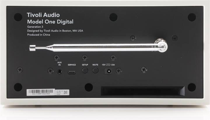 Tivoli Audio Model One Digital Gen. 3 table radio, white (DAB, DAB+ ...