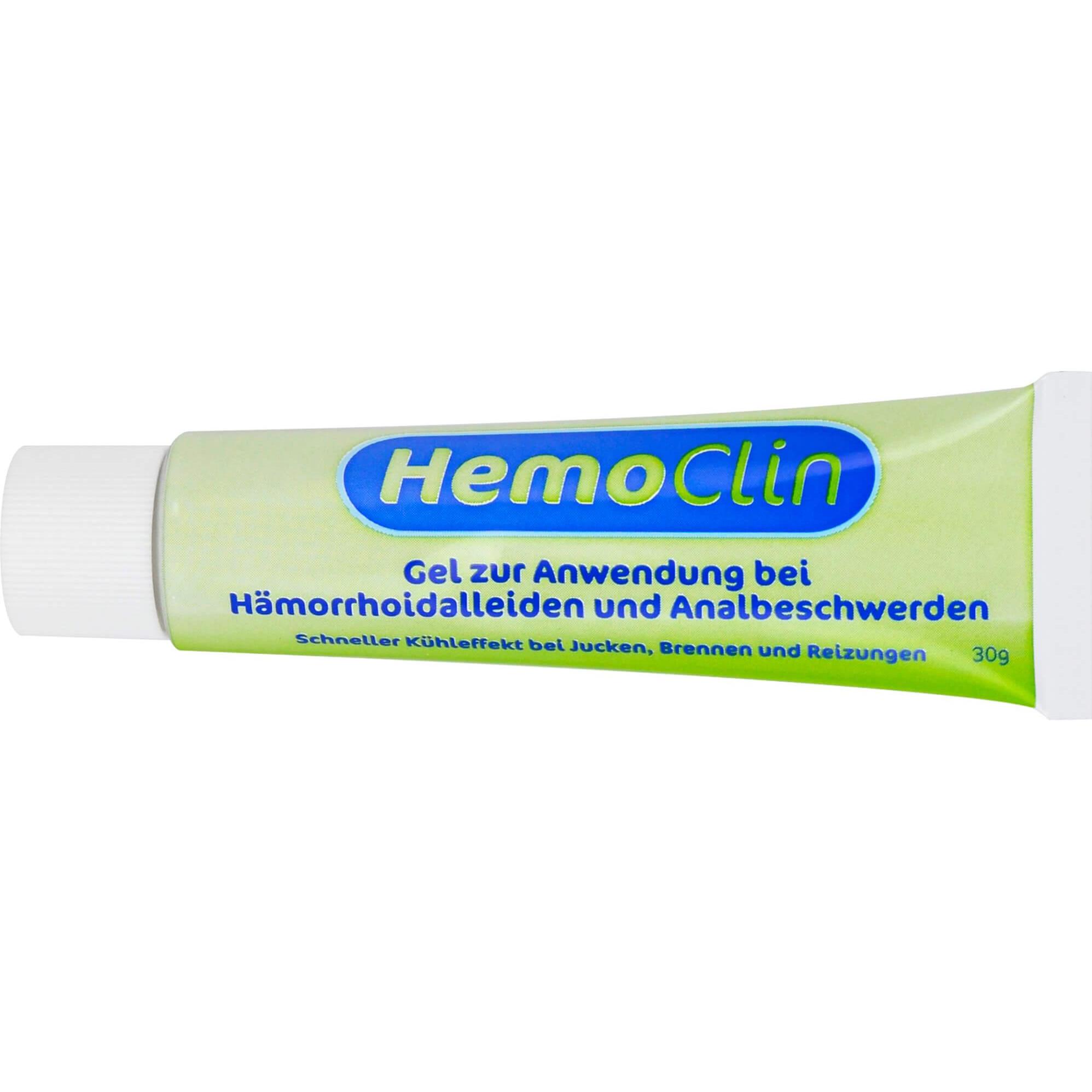 Omega Pharma HemoClin Gel bei Hämorrhoidalleiden und Analbeschwerden ...