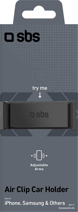 SBS TESUNSUPCLIPK Holder Passive Holder Mobile Phone/Smartphone Black ...
