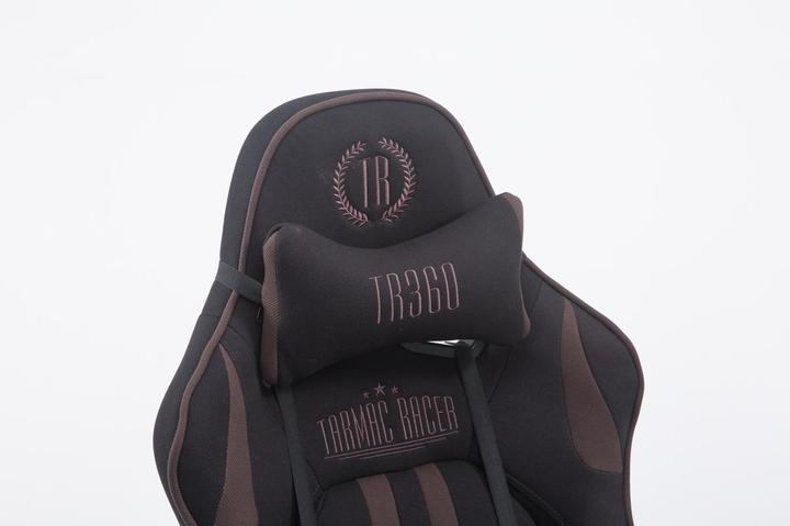 CLP Racing office chair Limit fabric, black/brown - buy at Galaxus ...