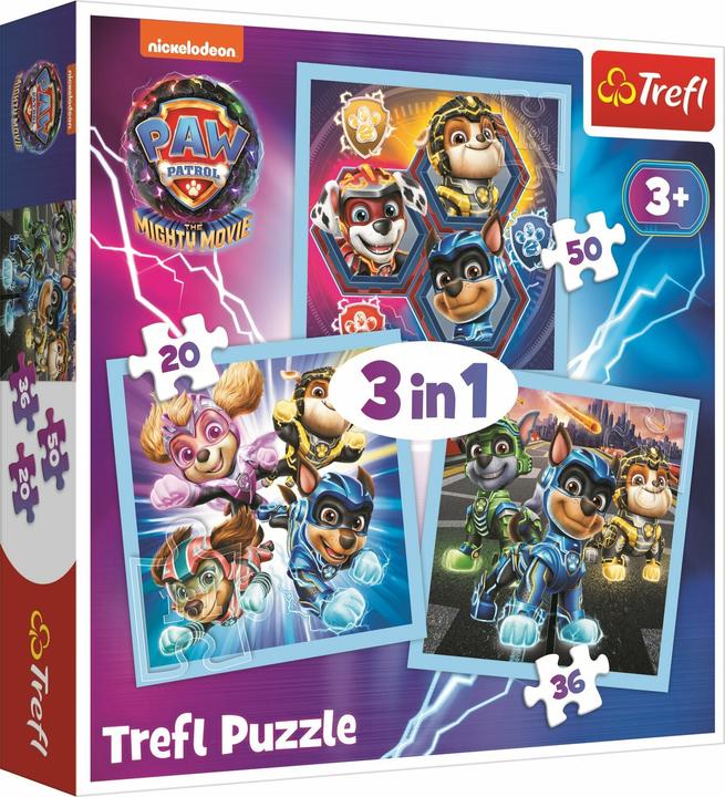 Trefl 3 in 1 Puzzle - Paw Patrol Film - kaufen bei Galaxus