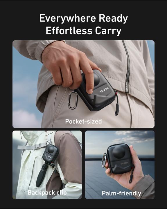 Telesin Waterproof Case For DJI Osmo 360 - buy at Galaxus - Galaxus