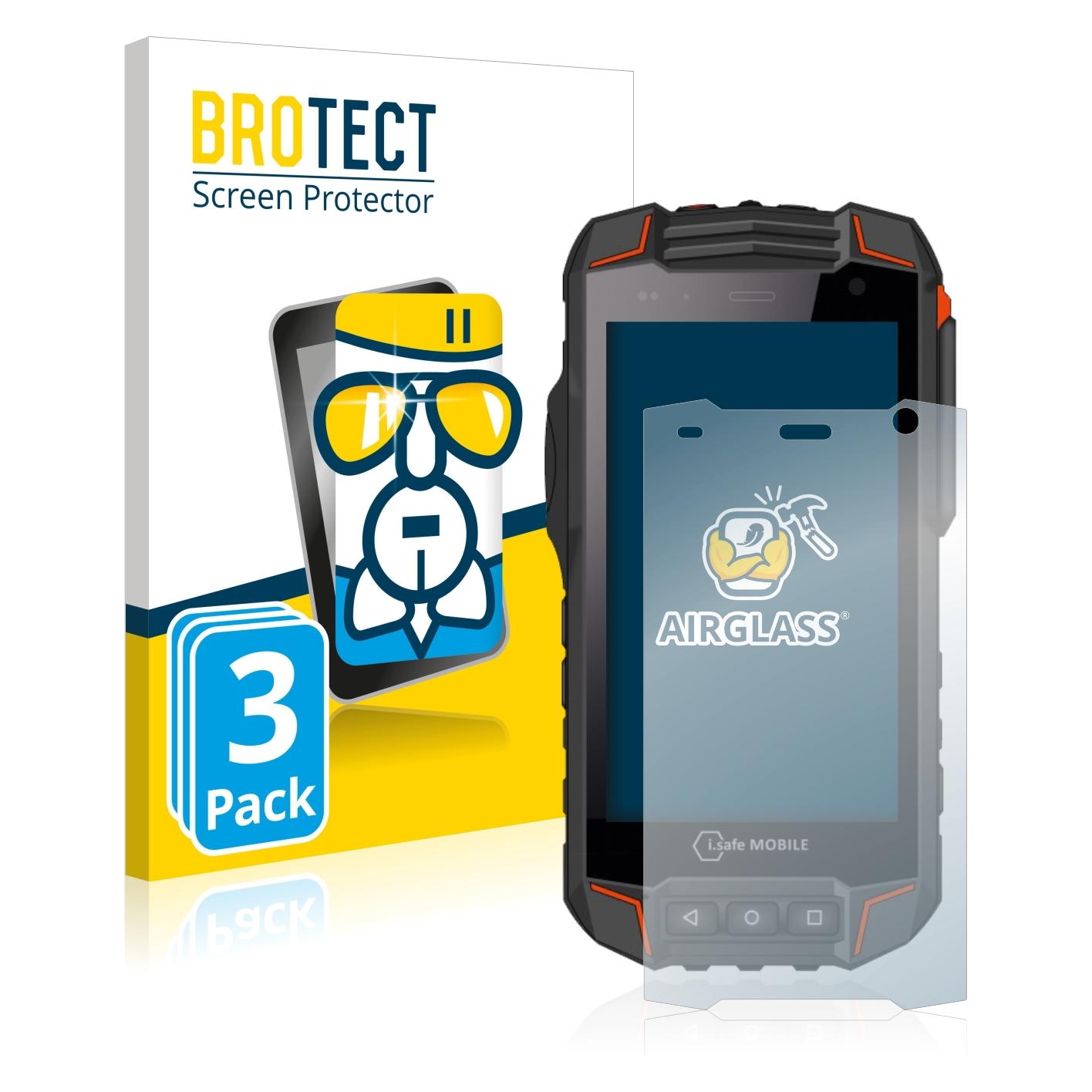 BROTECT AirGlass Panzerglasfolie (3 Stk., i.safe Mobile IS530.1) - Digitec