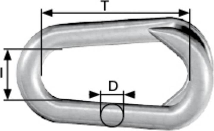 Dörner + Helmer DH Notglied Ø 6 mm, verzinkt 10 St - Galaxus
