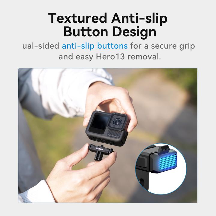 Telesin Dual claw mount for GoPro Hero 13 - kaufen bei Galaxus