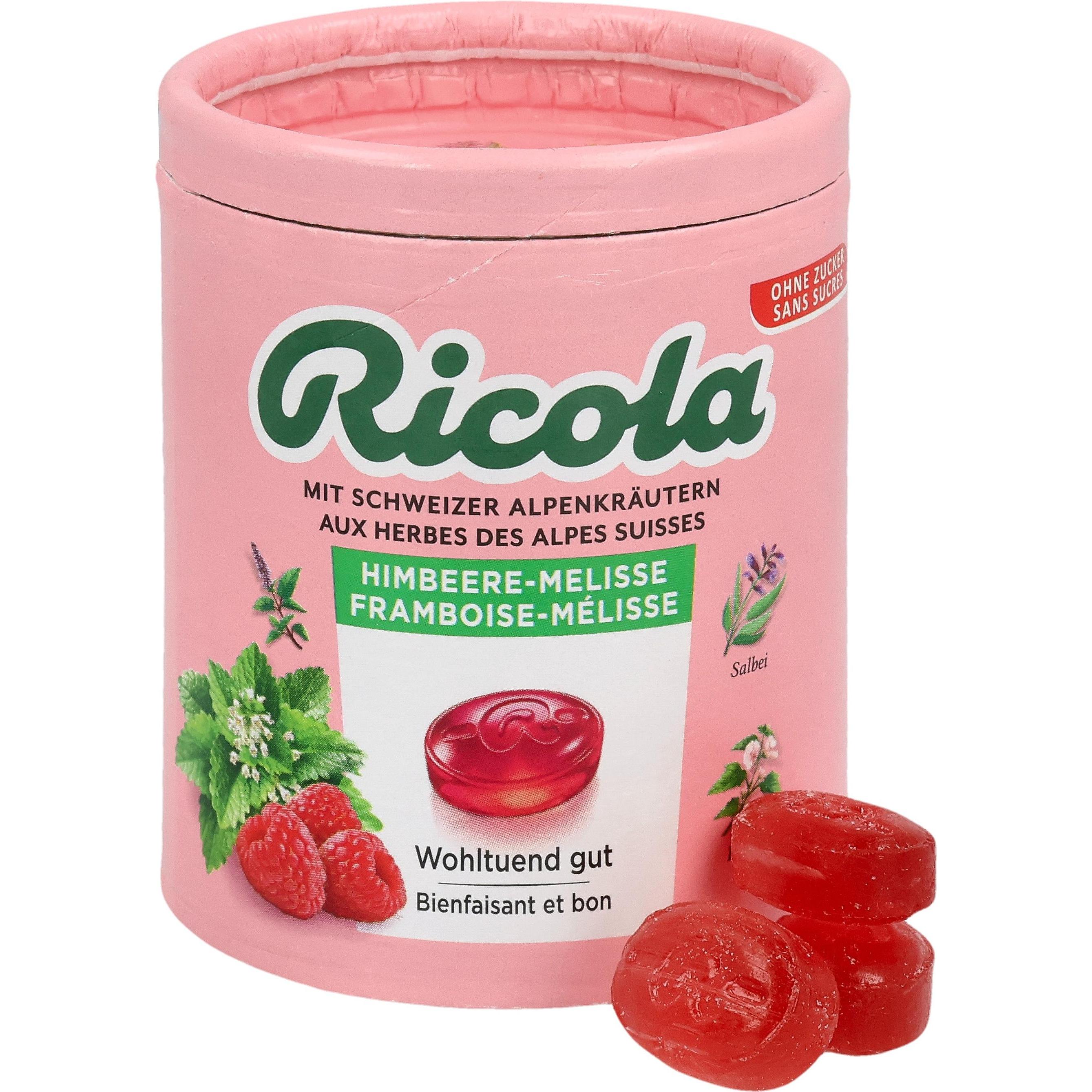 Ricola Raspberry-Melissa tin 100g (100 g) - buy at Galaxus - Galaxus