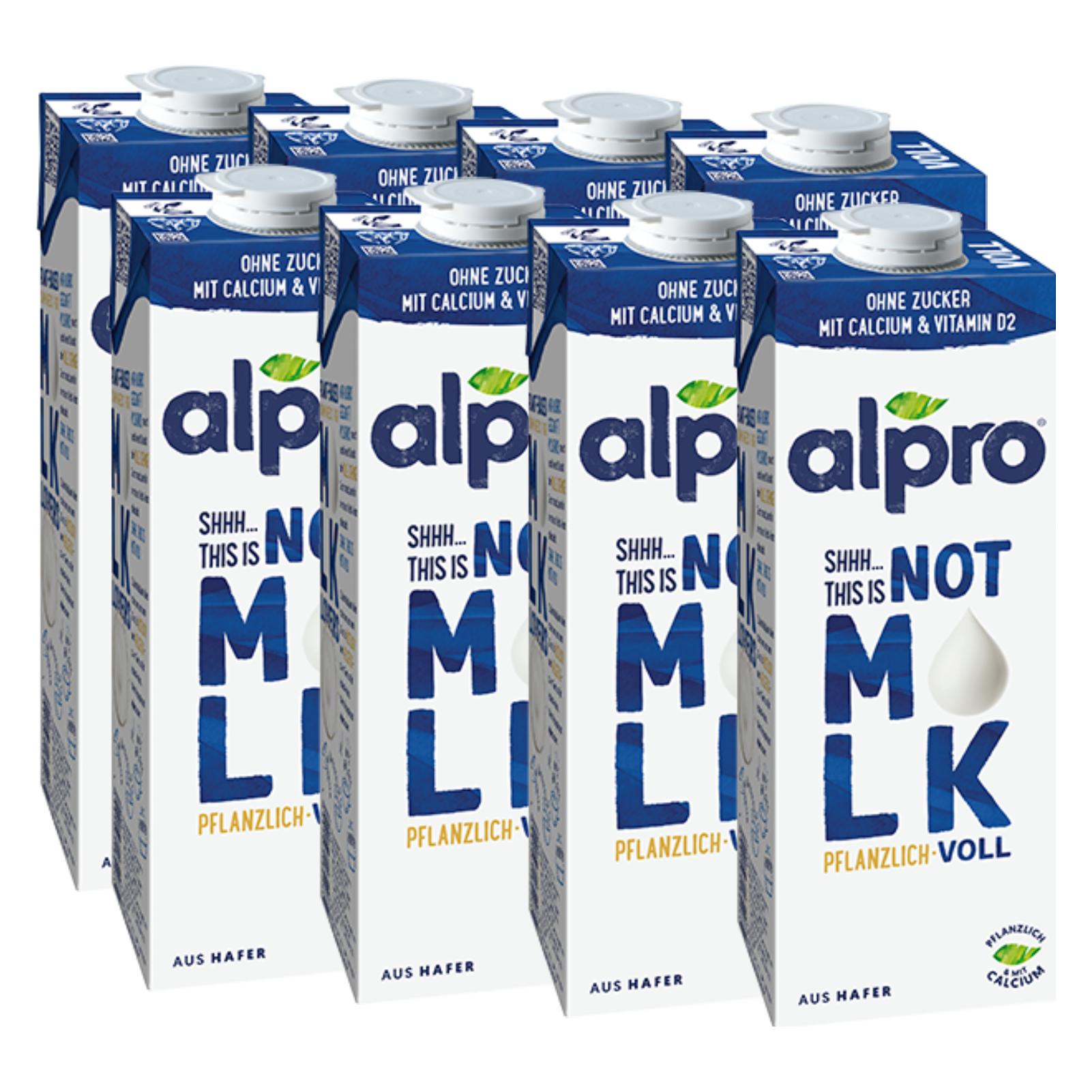 Alpro Not Milk Vollfett (8 x 100 cl) - kaufen bei Galaxus - Galaxus