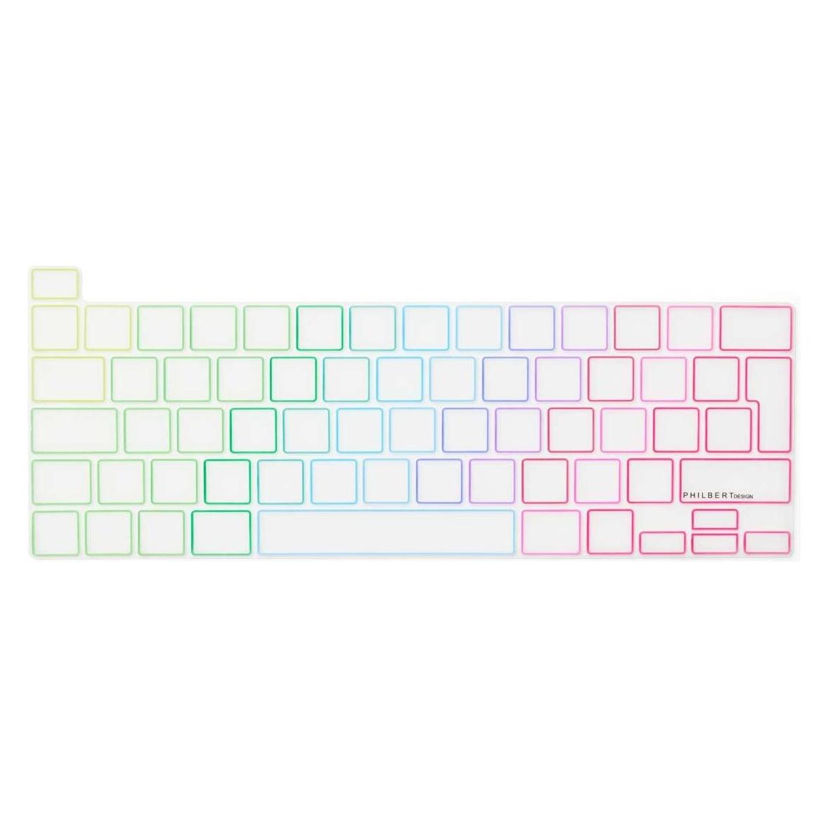 Philbert Design Transparent/Rainbow Keyboard Cover – MacBook Pro 13 ...