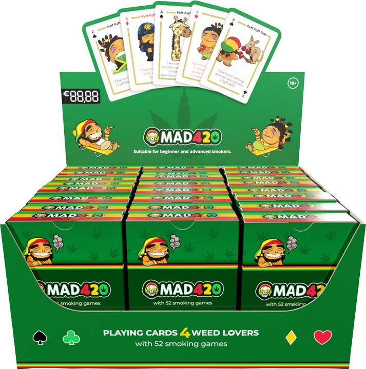 Mad Party Mad420 Playing Cards - Weed Game - kaufen bei Galaxus