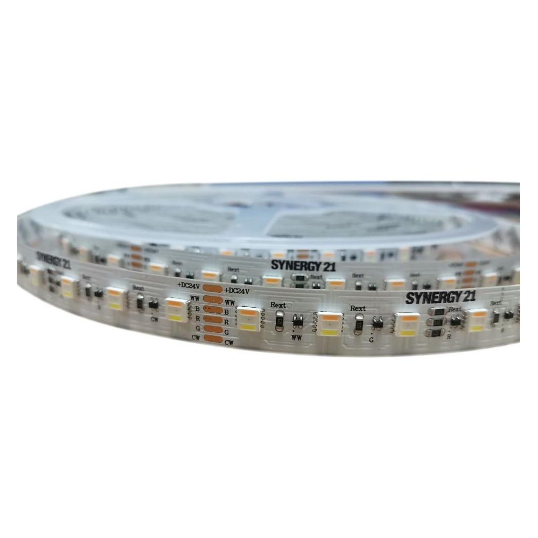 Synergy 21 LED Flex Strip RGB DC24V + RGB-WW (RGB-CCT) 600LEDs one chip ...