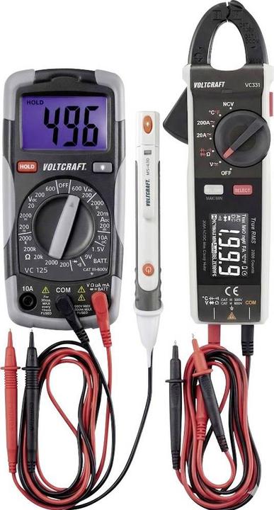 Voltcraft Set bestehend aus DT-TEST-KIT 150+VC-331
