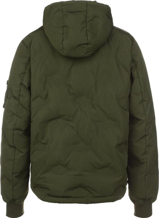 Alpha Industries Hooded Logo Puffer Winterjacke - 89839 (M) - Galaxus