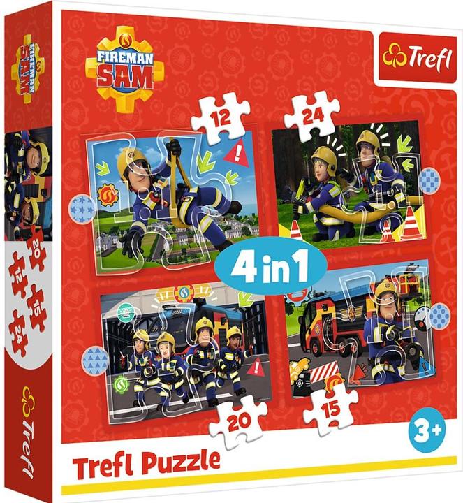 Trefl 4 in 1 Puzzle - Feuerwehrmann Sam - kaufen bei Galaxus