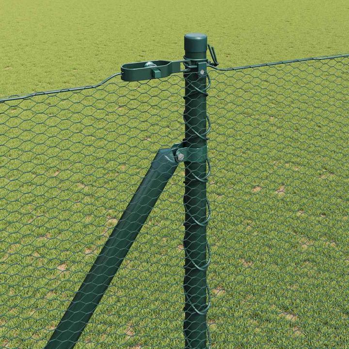 hexagonal fence posts