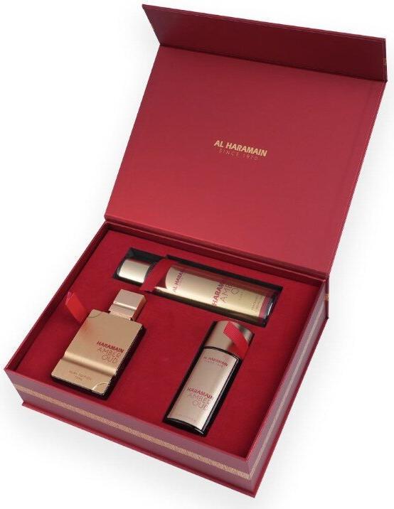 Al Haramain Haramain Amber Oud Ruby Edition Gift Set Edp 75ml Edp 30ml ...