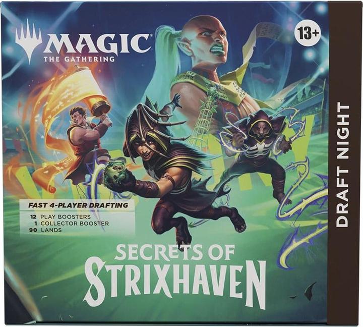 Wizards of the Coast Magic the Gathering Secrets of Strixhaven Draft ...