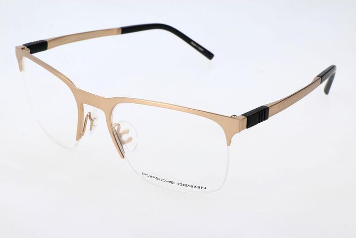 Porsche Design Men' Spectacle frame P8277-C Golden Ã¸ 54 mm - Galaxus