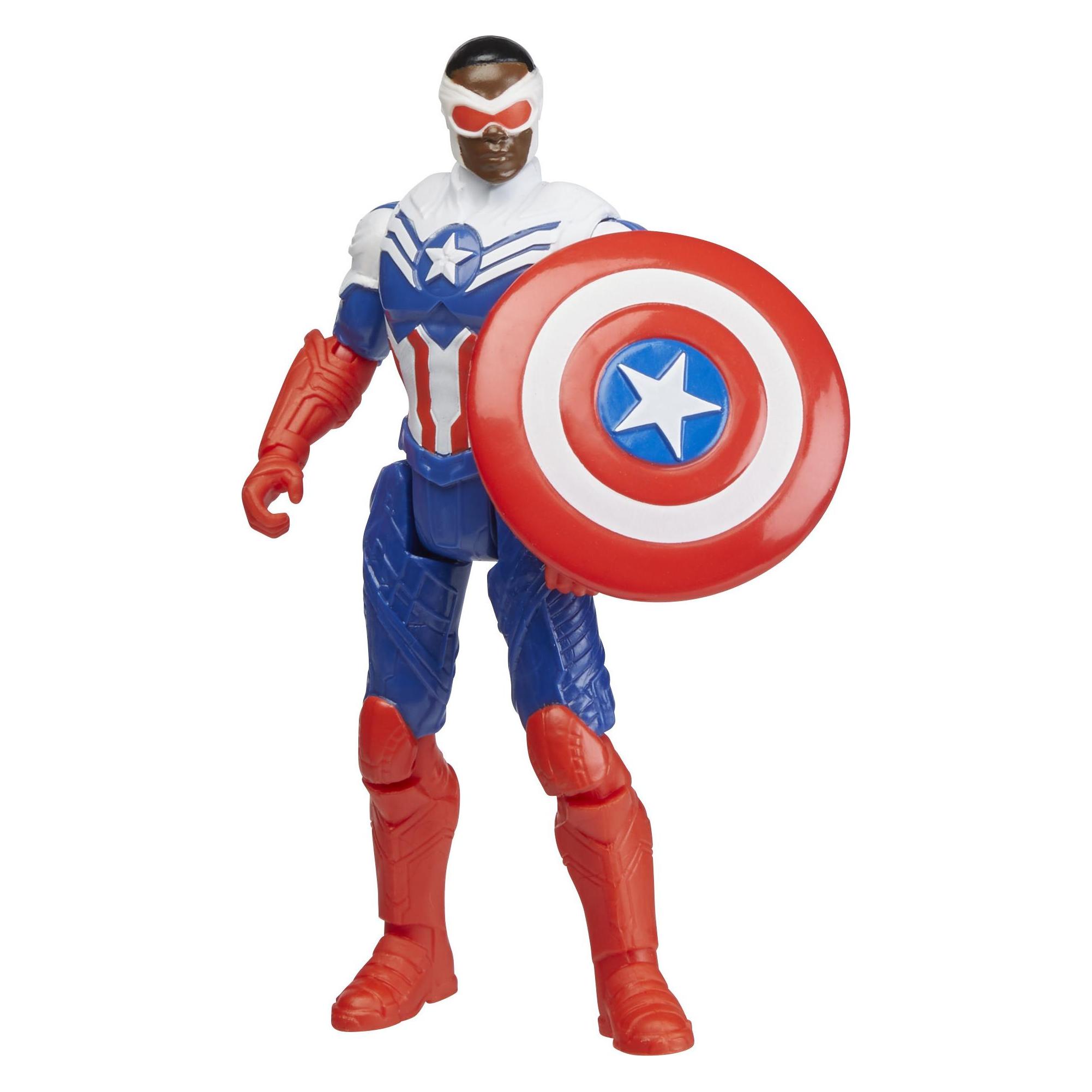 Hasbro Mech Strike Mechasaurs, 10cm Captain America Actiefiguur met ...