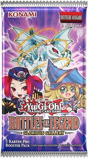 Konami Yu-Gi-Oh! TCG Battles of Legend: Glorious Gallery présentoir ...