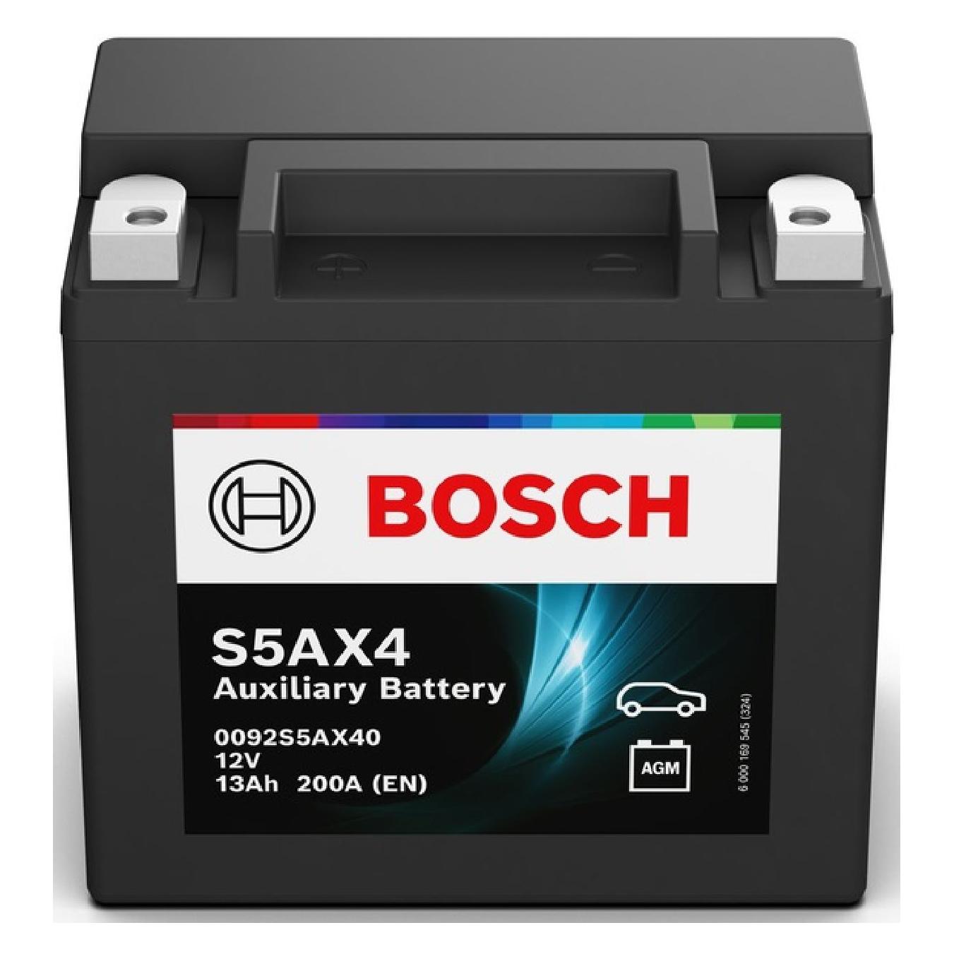 Bosch Automotive Starterbatterie (13 Ah, 200 A, 12 V)