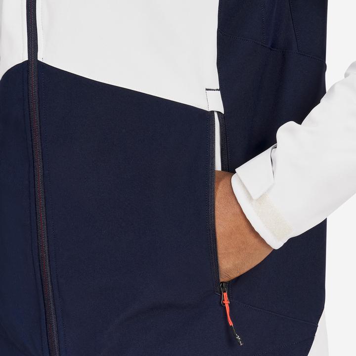 Tribord Men sailing windproof sailing jacket - Softshell 500 light grey ...