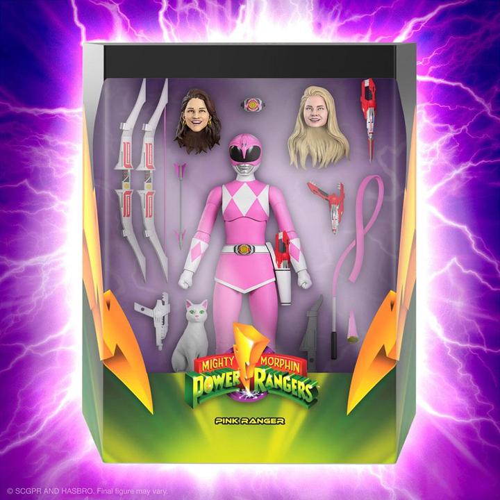 Super7 Mighty Morphin Power Rangers beeldje Ultimates Pink Ranger 18 cm ...