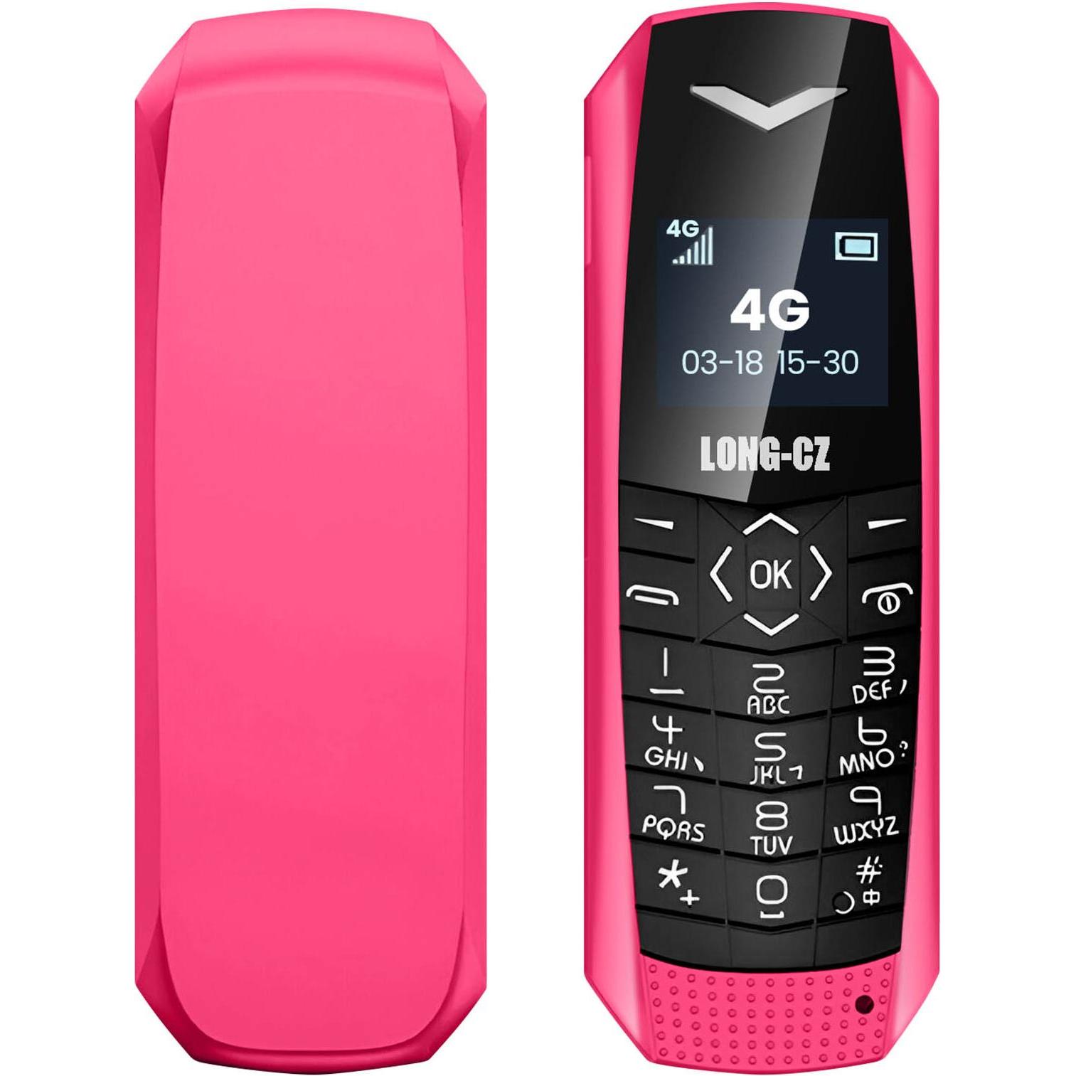 Avizar Mini 4G-LTE-Handy ultrakompakt 5 Std. Akkulaufzeit