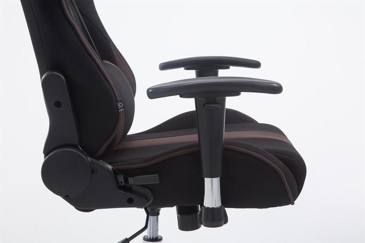 CLP Racing office chair Limit fabric, black/brown - buy at Galaxus ...