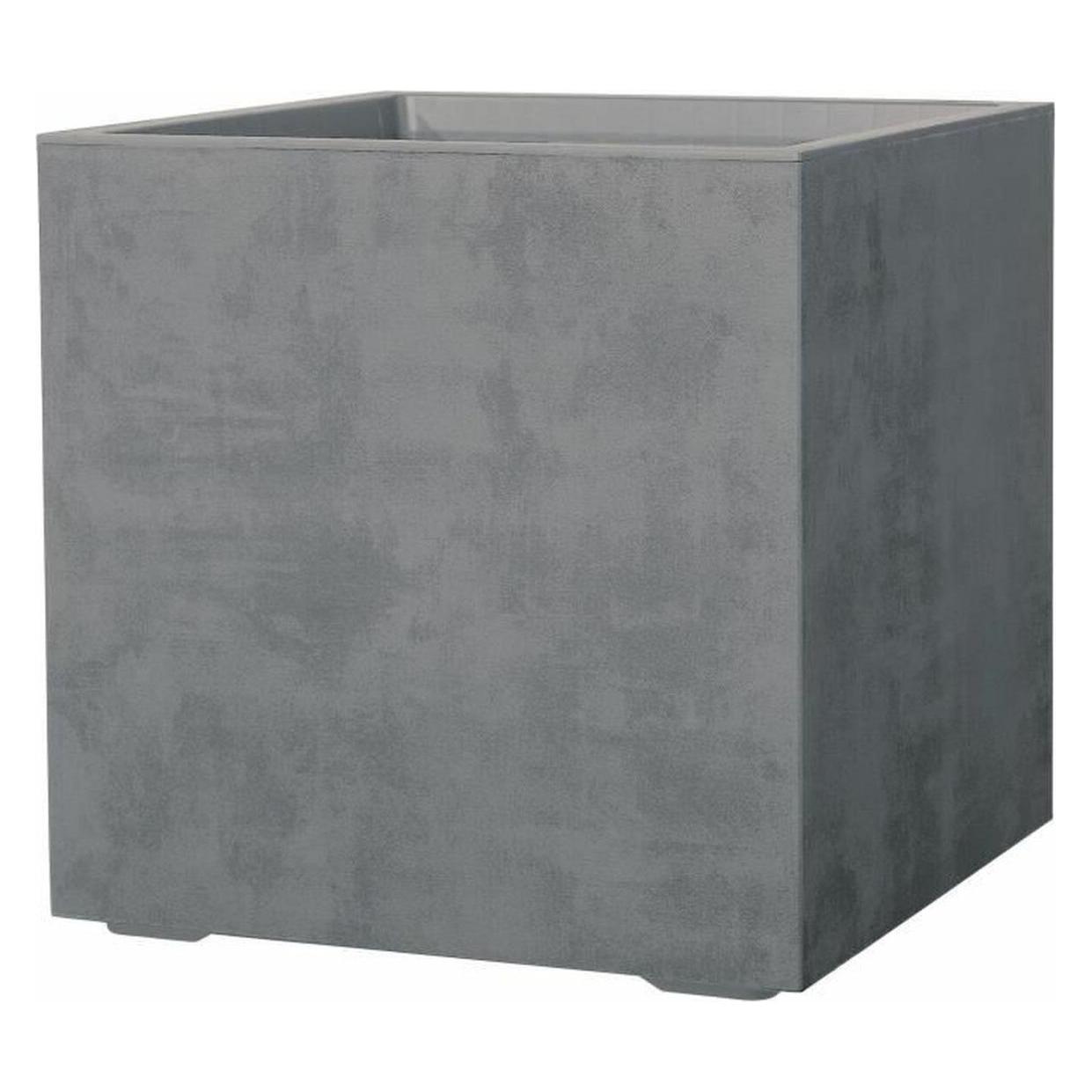 Deroma Blumentopf 49 x 49 x 49,5 cm karriert Würfel Ø 49 x 45 cm - Galaxus