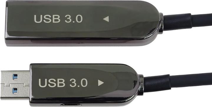 PremiumCord Cable USB3.0 + 2.0 prodlužovací optický AOC kabel A/Male ...