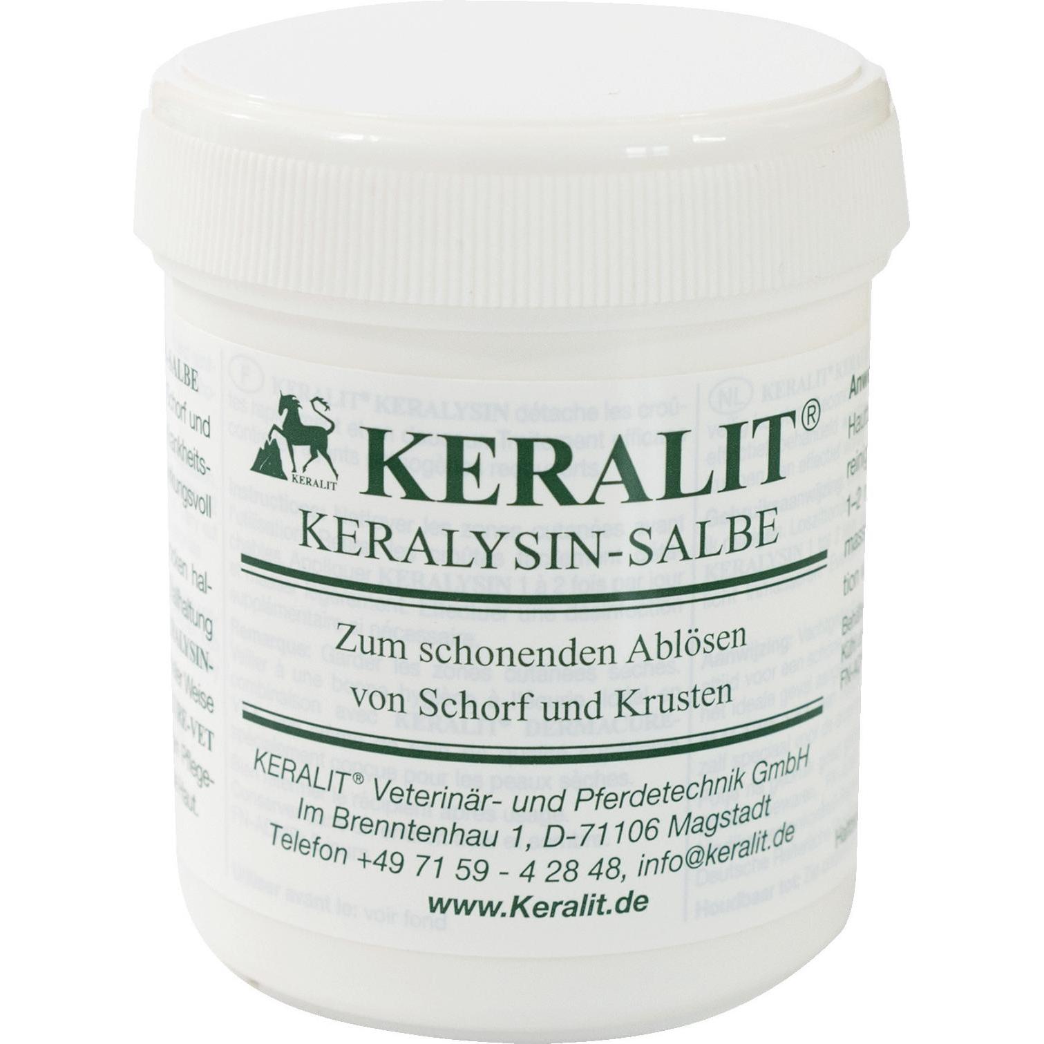 Keralit KERALYSIN OINTMENT Gently dissolves scabs and crusts 130 ml tin ...