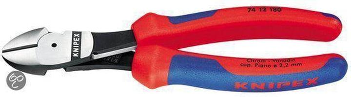 Knipex Power diagonal cutters DIN ISO 5749 L.180mm straight w.bevel and ...