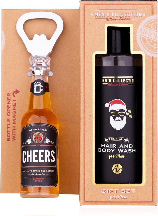 Accentra Geschenkset für Männer MEN'S COLLECTION WINTER EDITION mit Flaschenöffner - Galaxus