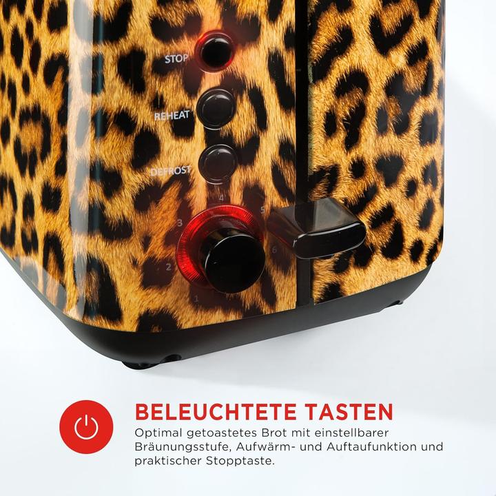 Bourgini Panther-Design Küchen-Set: Wasserkocher & Toaster - Galaxus
