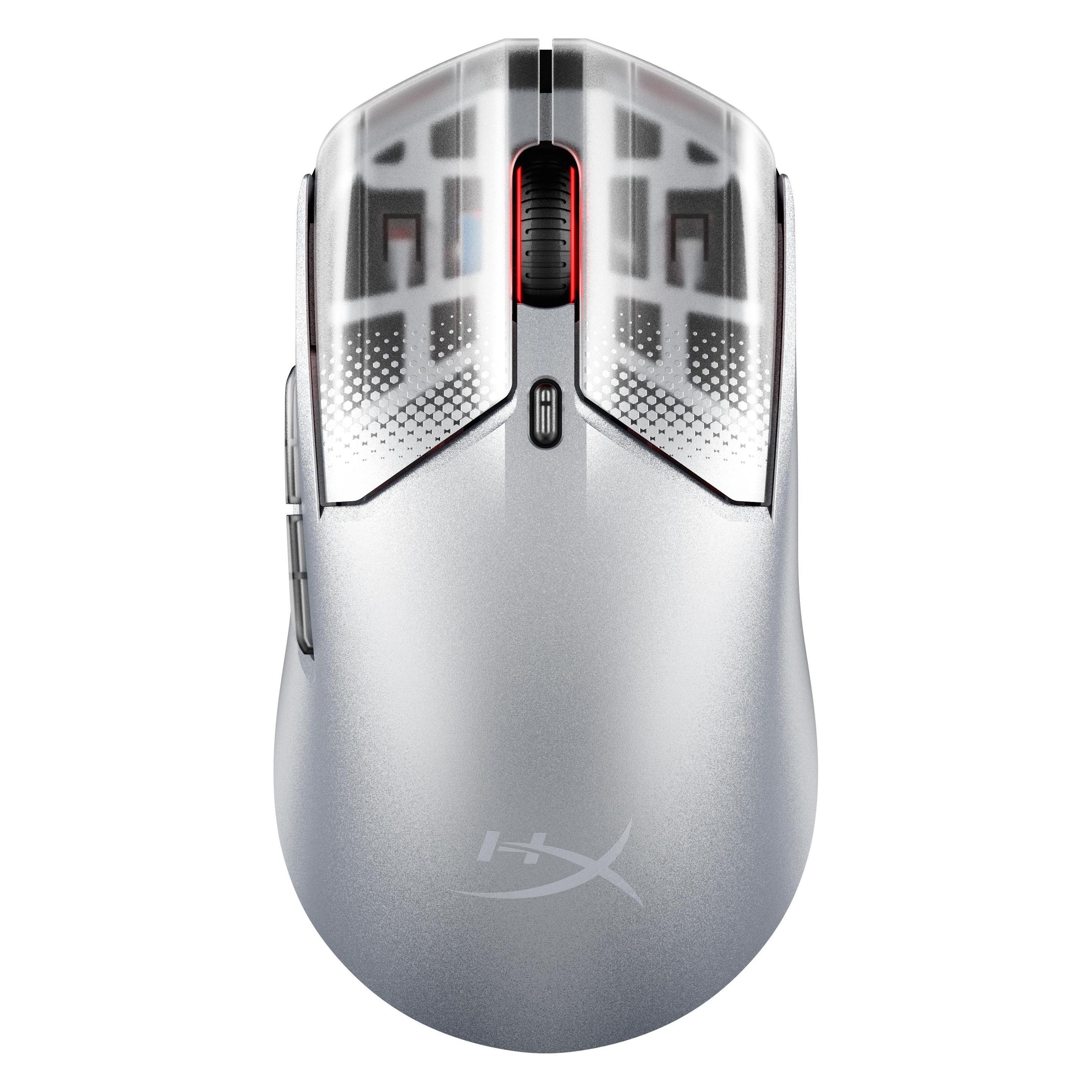 HyperX Pulsefire Haste 2 S kabellose Gaming-Maus, silber - Galaxus