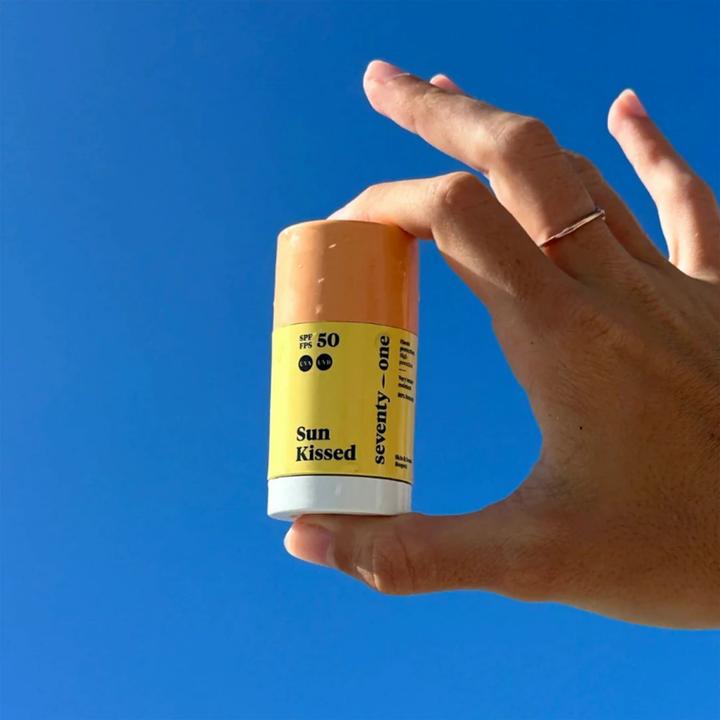 SeventyOne Percent Sun Kissed Sun Stick SPF 50 for Face & Sensitive ...