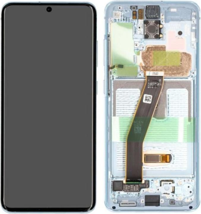 Samsung LCD + Touch + Frame no Camera für G985F, G986B Galaxy S20+ 5G ...