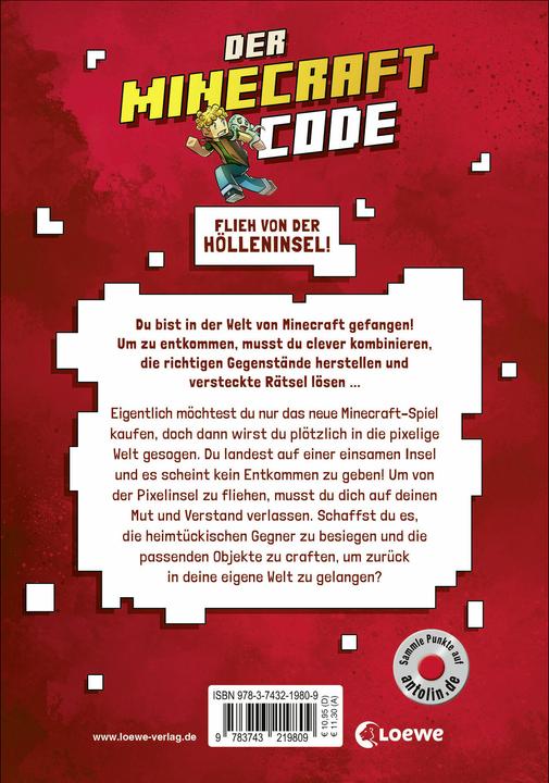Loewe Der Minecraft Code (Band 2) - Gefahr auf der Pixelinsel - Galaxus