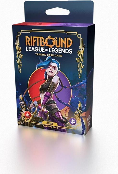 League of Legends Riftbound LoL 4 Mazzi Champions Deck: Jinx ENG (NON ...
