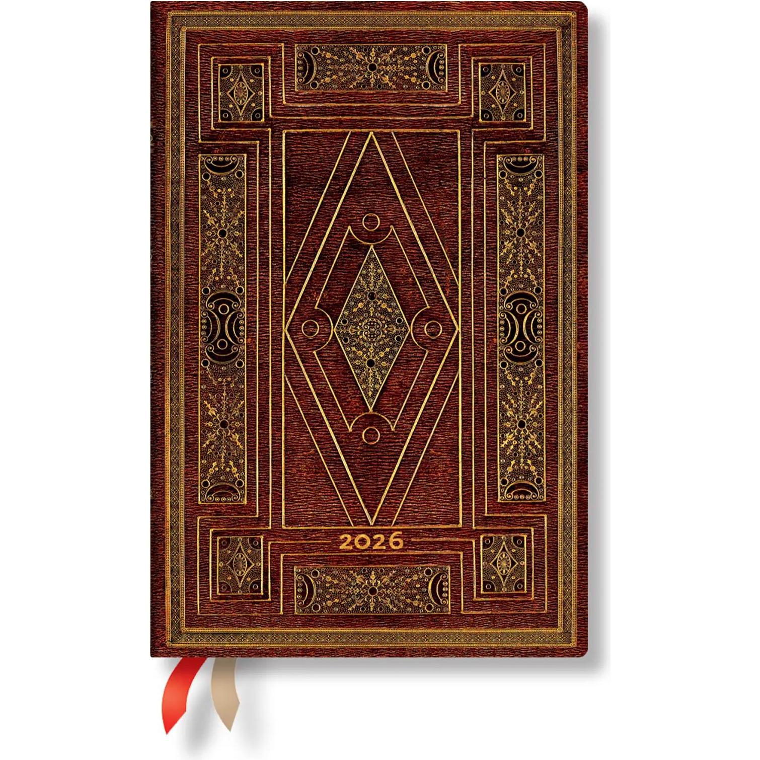 Paperblanks PAPERBLAN Agenda Premier Folio 2026 DF0886-7 1W/2S HOR Mini ...