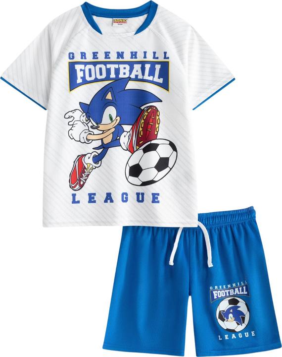 Sonic The Hedgehog Boys Greenhill League Football Kit (116) - Galaxus