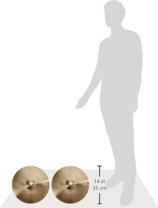 Masterwork Jazz Master 14 inch Light Hi-Hat bekken (14", Becken, HiHat ...