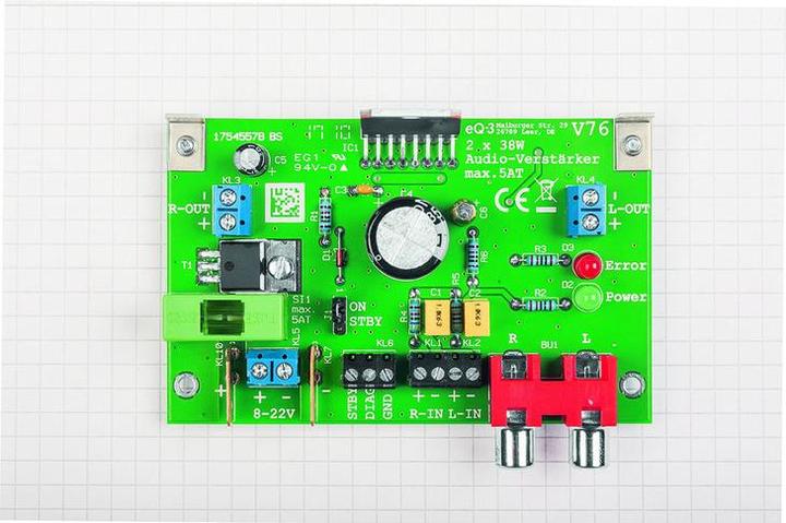 ELV 2 x 38 W Audio-Verstärker V76, Bausatz - kaufen bei Galaxus - Galaxus