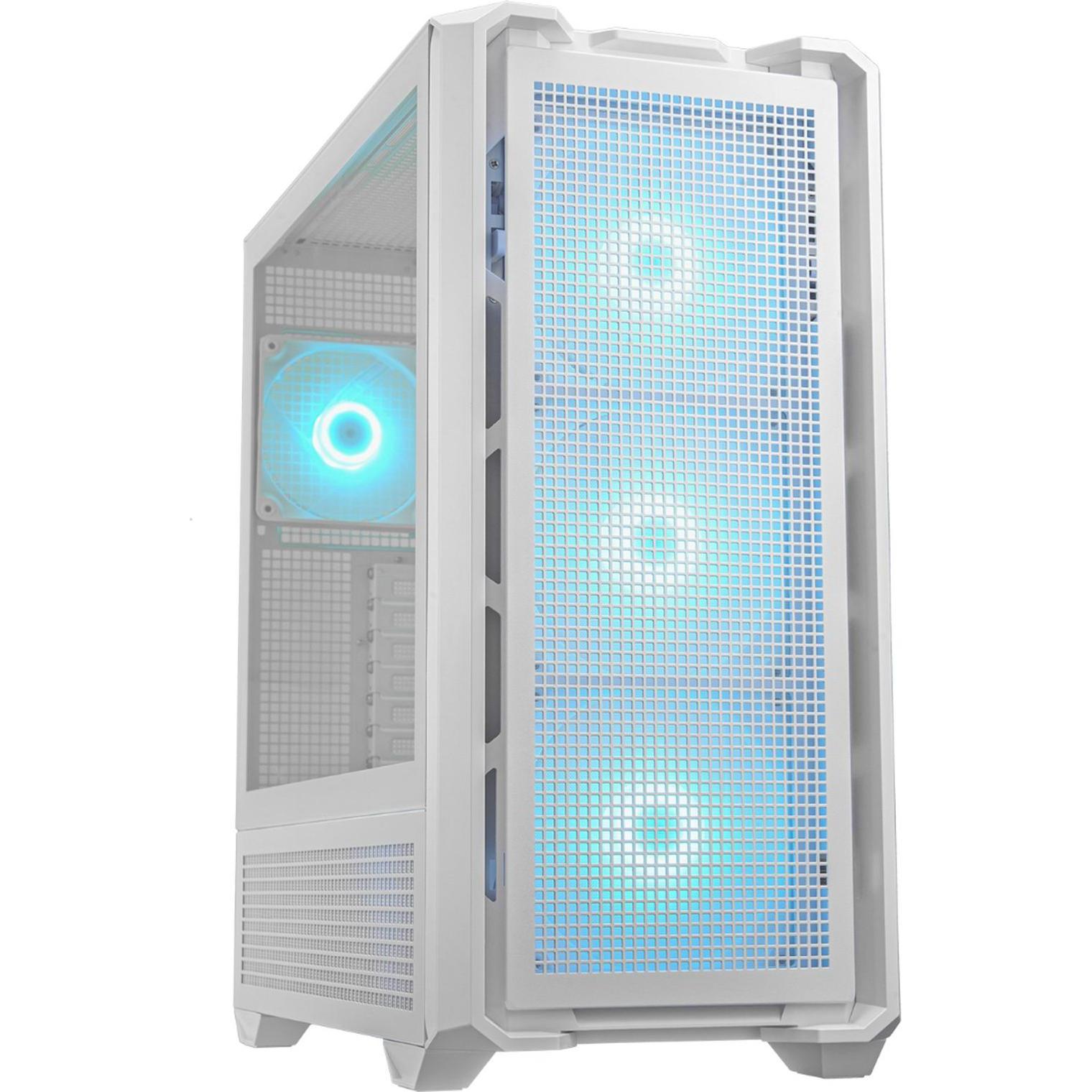 Cougar MX600 White | PC Case | Mid Tower / Mesh Front Panel / 3 x 140mm ...