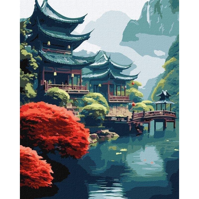 Ideyka Malen nach Zahlen - Morgen in den Bergen - kaufen bei Galaxus