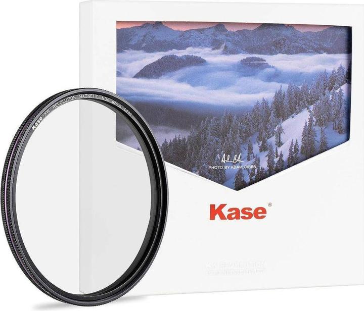 Kase KW Revolution ND4 Filter (magnetic adapter ring) - Purple Frame ...