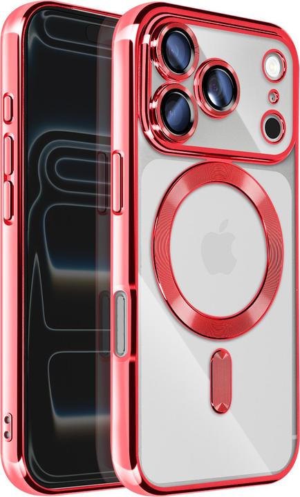 Avizar MagSafe Hülle iPhone 17 Pro Chromrand (Apple iPhone 17 Pro Max ...