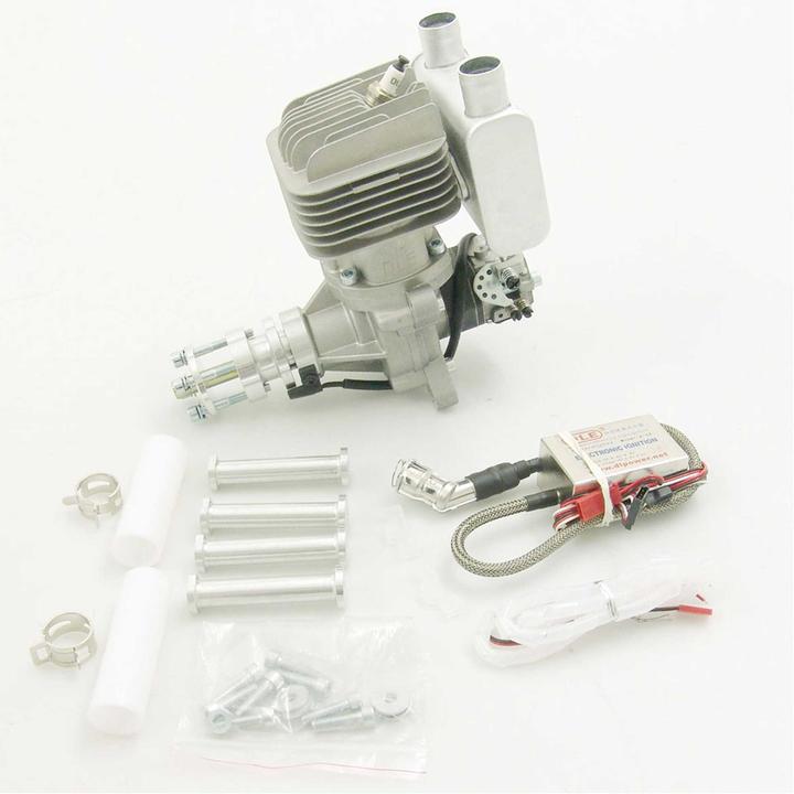 DLE Engine DLE Engines DLE 55RA Benzin Motor Heckauslass "Original ...