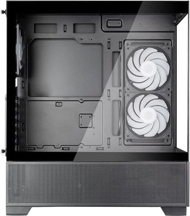 Silverstone SST-LD05-B-ARGB - Panorama Tower Micro-ATX Computer Case ...