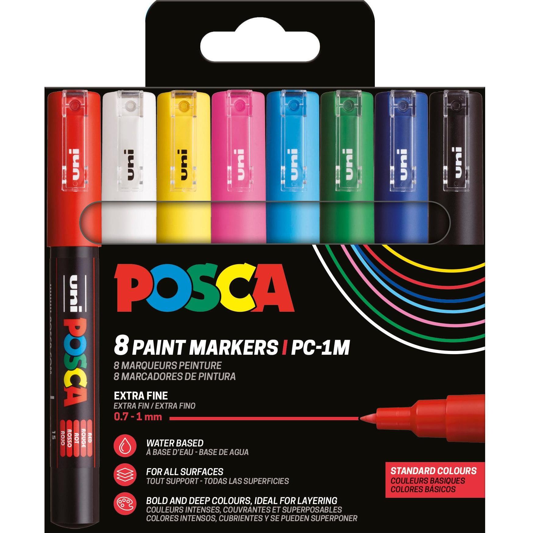 Posca Marker UNI PC-1MC 8er Set (8 x) - kaufen bei Galaxus